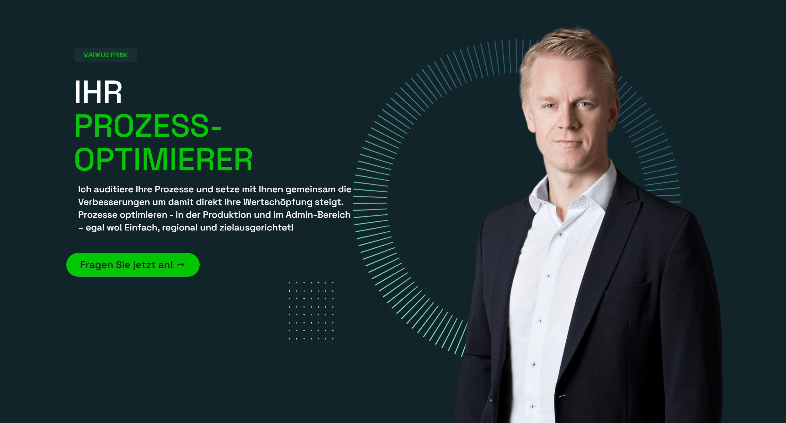 Markus Frink - Lean Auditor - Lean-Service Manager - VDA 6.3